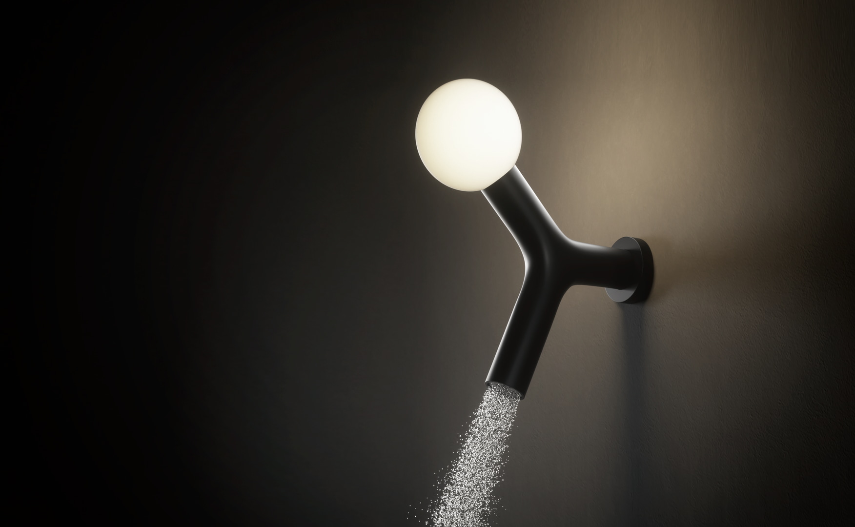 Apollo shower head with lighting - Antonio Lupi