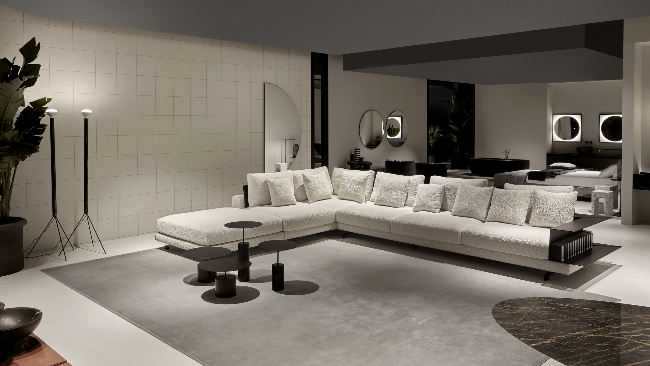 Neverland Modular modern design sofa - Antonio Lupi