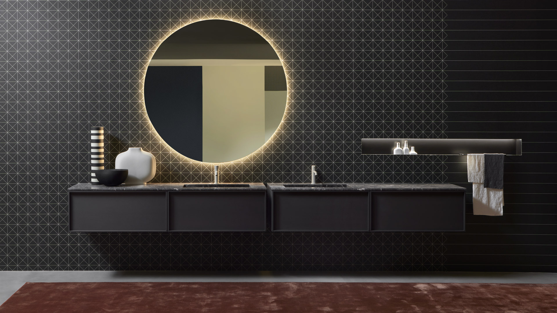 Riquadro - the functional and elegant bathroom furniture system